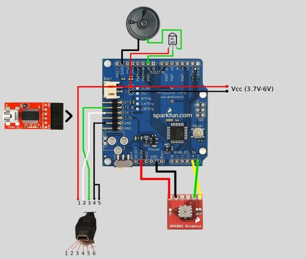 GoFly: Arduino Altimeter-Variometer for Paragliding & Hang Gliding