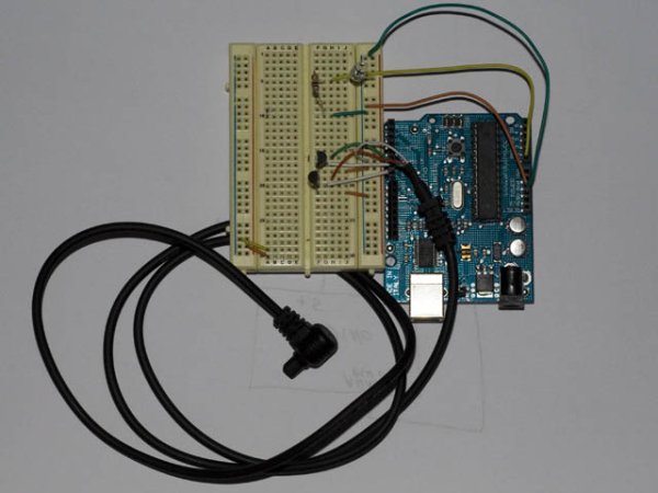 Lightning Shutter Trigger for a Camera using Arduino - duino