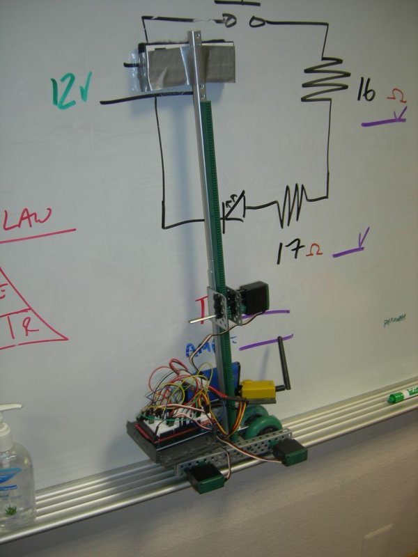 Whiteboard Erasing Robot using Arduino - duino