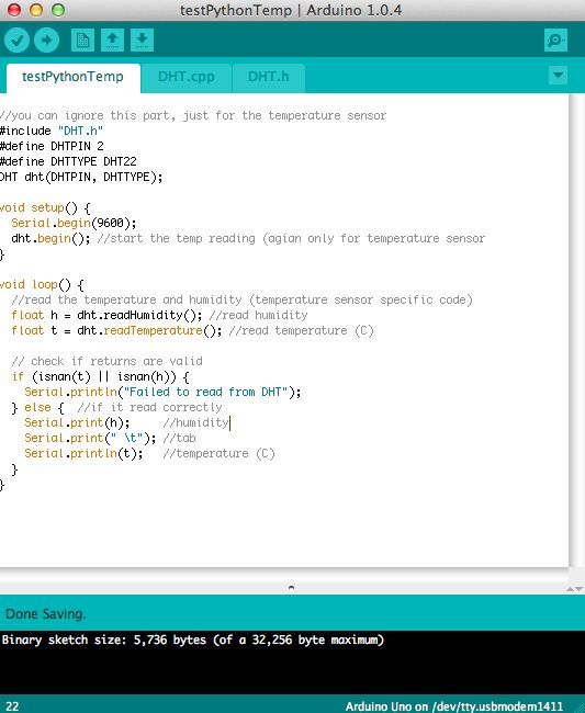 Interface Arduino to MySQL using Python - duino