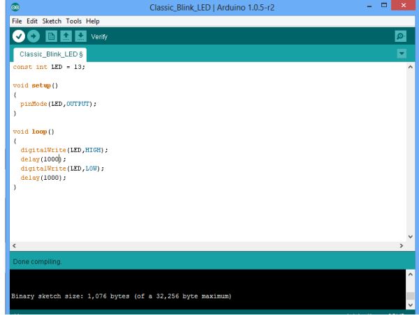 Blink LED with Arduino – say Hello World - duino