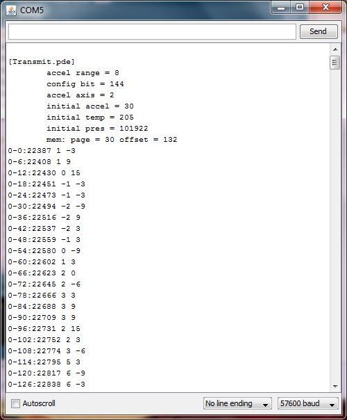 Radio Telemetry for a Model Rocket using arduino - duino