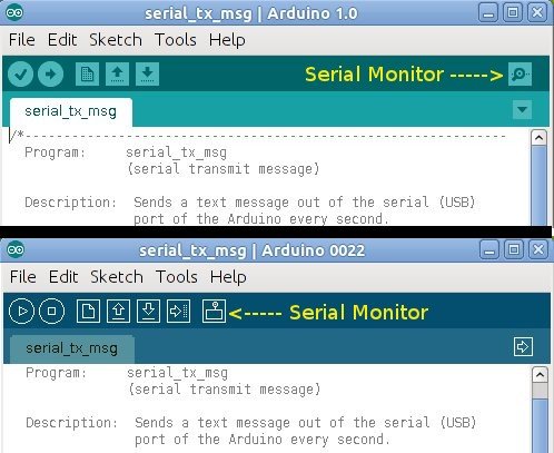 Using the Arduino Serial Port - duino