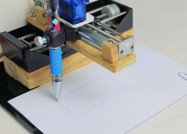 Mini Arduino DIY CNC drawing machine - duino