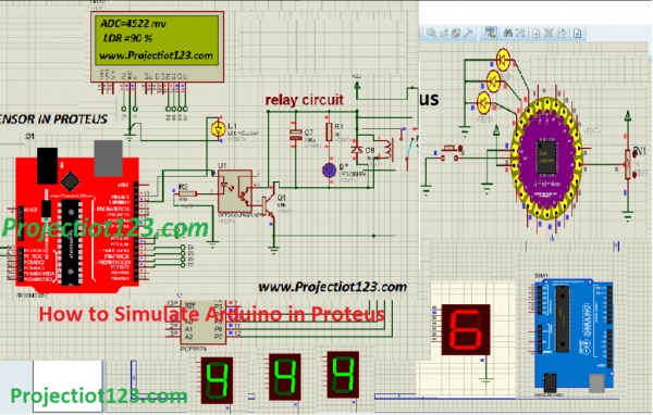 Arduino Simulation in Proteus Guide