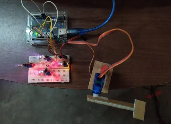 Arduino-Based Robotic Arm Controlled by Hand Gestures - duino