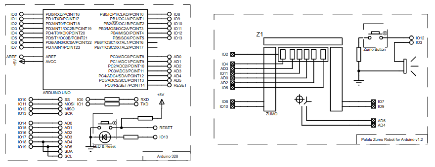 Zumo Maze Solver using Arduino Uno