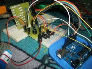 Arduino - Theremin with 7 Segment LED Display - duino