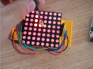 Dot Matrix Pen Write Screen - duino