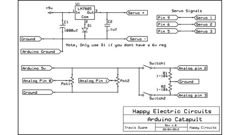 Arduino Controlled Catapult - duino