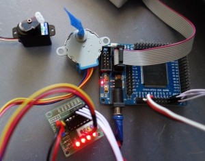PGA : RC Servo and Stepper motor control in Verilog - duino