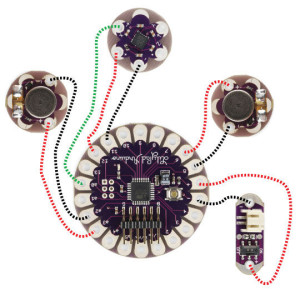 Arduino Lilypad Slipper Automatic Foot Massager - duino