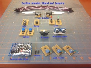 Custom Arduino Shield and Sensors - duino