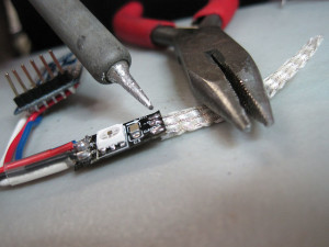 LED Matrix Bike Safety Backpack using arduino - duino