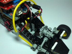 Lego Technic Car with Arduino + XBee Wireless Control
