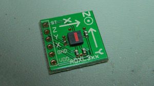 ADXL3xx Accelerometer using an Arduino - duino