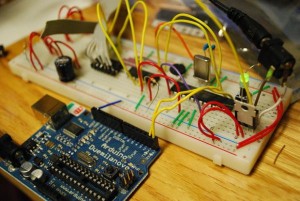 Sleek word clock using arduino - duino