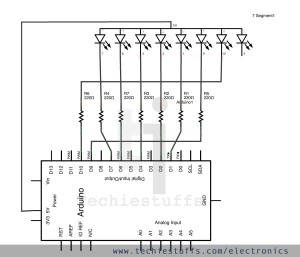 Single Digit Decimal counter using Arduino - duino