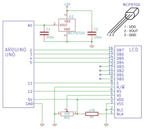 Make A Arduino LCD Thermometer - duino