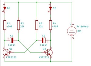 Make A Dual LED Flasher Using Arduino - duino