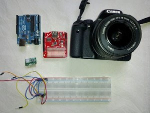 Arduino passive IR trigger for Canon EOS - duino