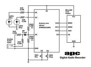 Arduino Projects: Digital Audio Recorder - duino