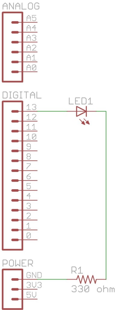 Arduino Ch. 2.3: Schematic & Breadboard Diagram Tutorial Arduino Ch. 2.3: Schematic & Breadboard Diagram Tutorial