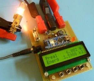 DIY wattmeter with an Arduino - duino