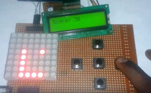 Snake Game on 8x8 Matrix using Arduino