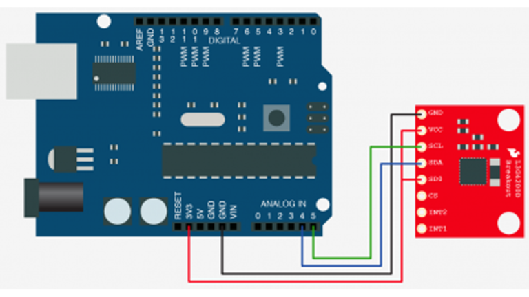 L3G4200D Tripple Axis Gyroscope + Arduino - duino