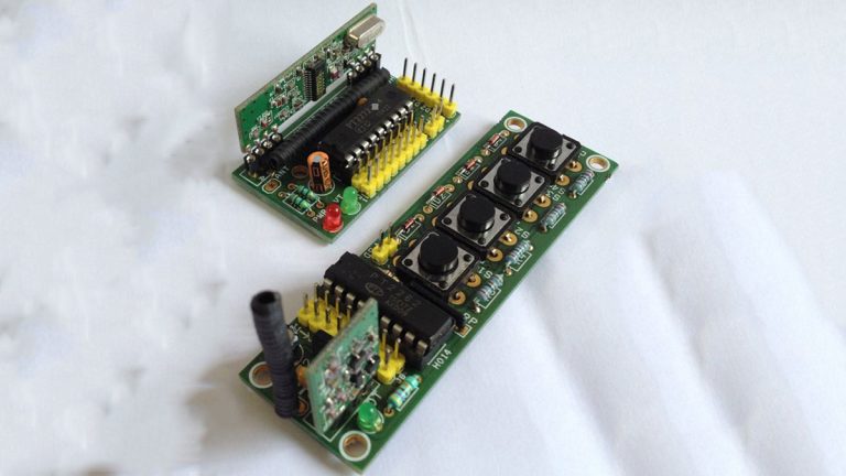 4 Channel RF Remote Controller - duino