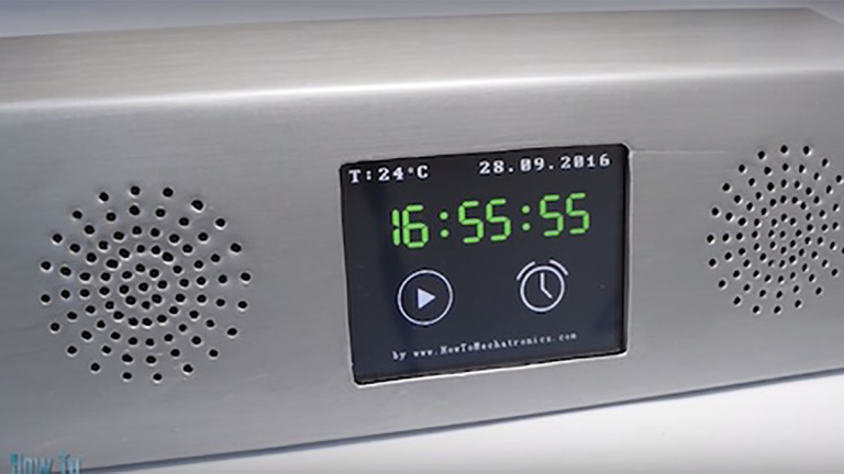 Arduino Touch Screen Music Player and Alarm Clock Project - duino