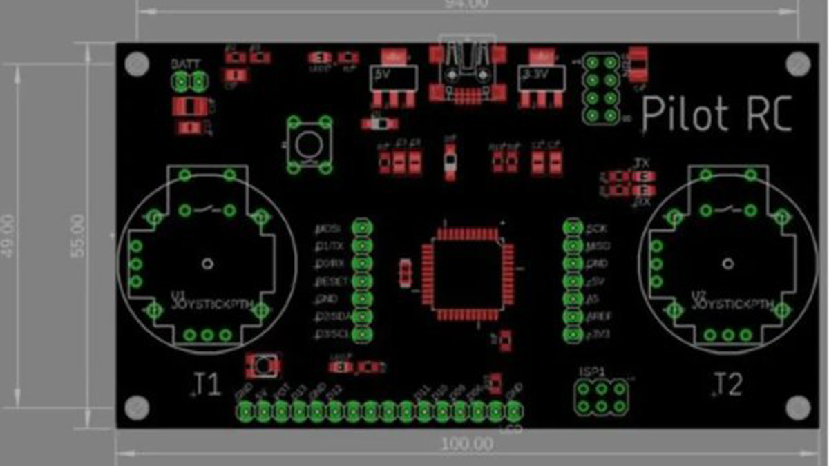 Arduino Pilot Remote Control Has Range Up to 1500 Meters - duino