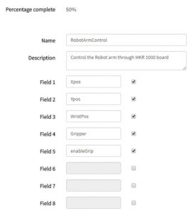 Using IoT to Remotely Control a Robotic Arm - duino