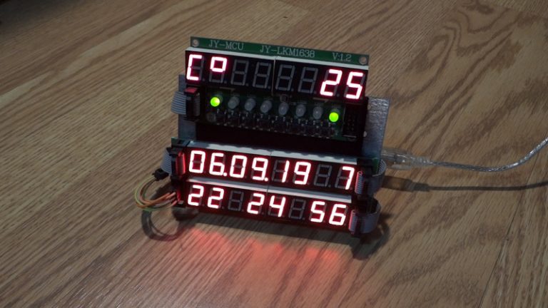 MAKING A DIGITAL CLOCK A LITTLE MORE INTUITIVE - duino