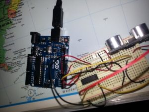 Arduino-Using Shift Registers With Ultrasonic Sensors - duino