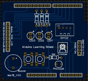 DIY Arduino Starter Kit Shield - duino