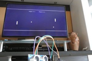 Motion Controlled Pong Video Game - duino