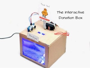 The Interactive Donation Box - duino