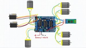 IOT Lunar Rover Raspberrypi+Arduino