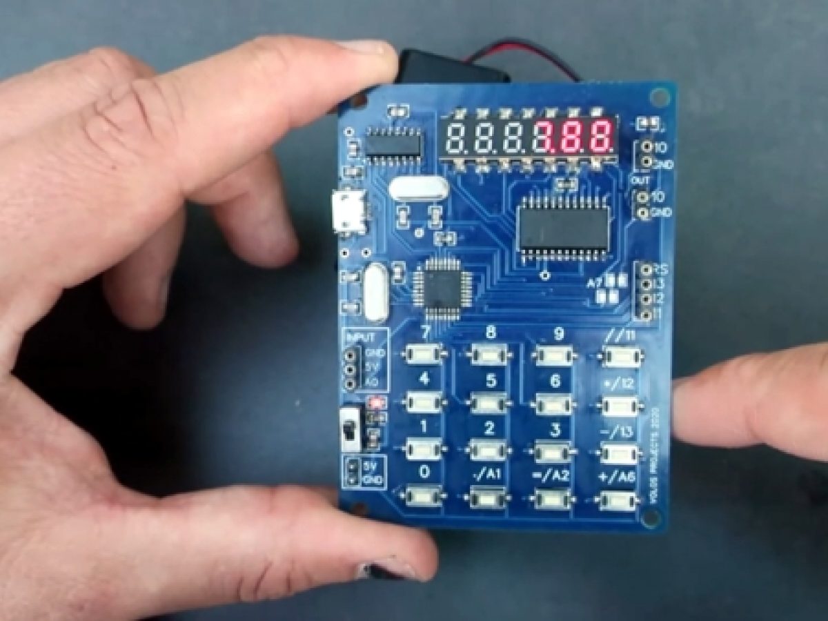 Калькулятор на ардуино