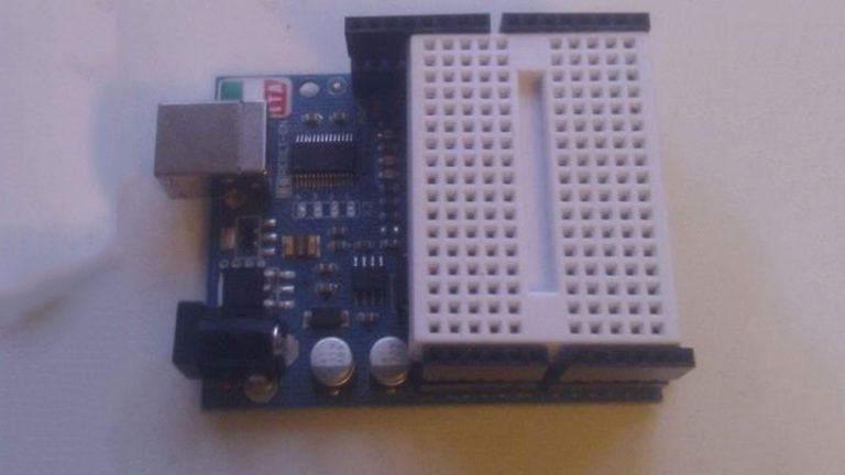 No-Solder Arduino Breadboard Shield - duino
