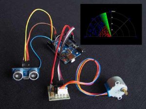 Acoustic Radar Display: Arduino's Innovative Sonic Visualization