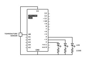 TMP36 Temperature Sensor With Arduino in Tinkercad