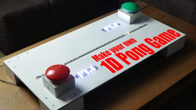Create a 1D Pong Game: Arduino-Powered Retro Gaming Fun