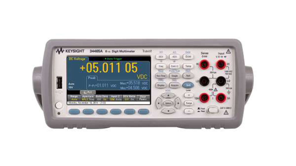 Keysight 34465A Digital Multimeter, 6 ½ Digit, Truevolt DMM - duino
