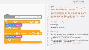 Fading LED With Arduino Analog Output in Tinkercad - duino
