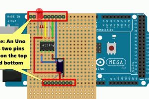 DIY Attiny Programming Shield - duino