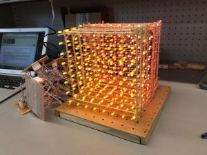 LED Cube Display: Arduino's Dynamic Light Show Masterpiece