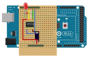 DIY Attiny Programming Shield - duino